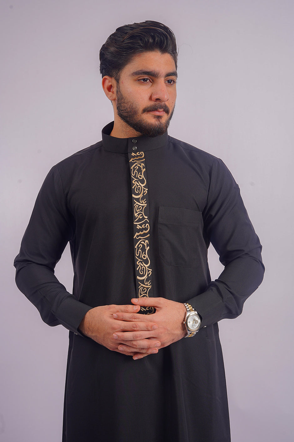 Traditional Saudi Style Thobes for Men | Elegant and Simple | Aamsah